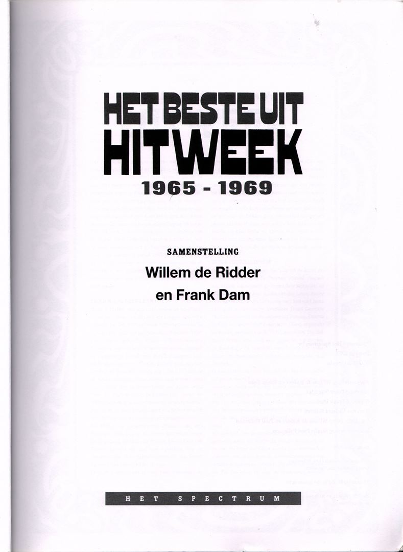 Het Beste Uit Hitweek, 1965-1969